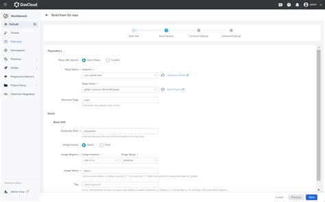 Build Git Based Microservice Daocloud Enterprise