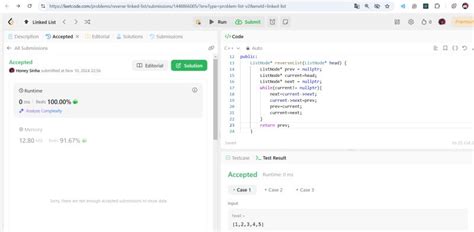 Honey On Linkedin 100daysofcode Dsa Linkedlists Codingjourney
