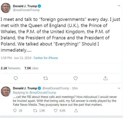 Donald Trump Us President In Prince Of Whales Twitter Error