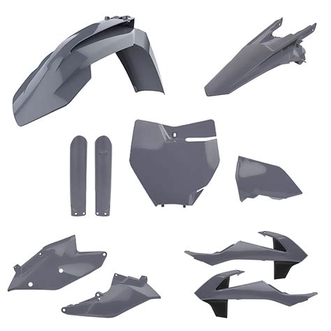 Polisport Full Plastic Kit For Ktm Sxsx Fxcxc F 2016 18 Oem