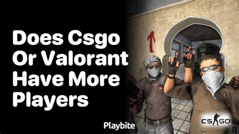 Does Csgo Or Valorant Have More Players Playbite