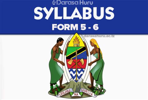 Advanced Mathematics Syllabus For Form 5 And 6 Pdf