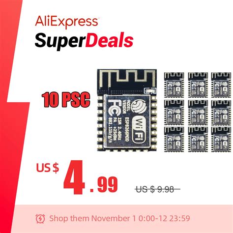 módulo inalámbrico esp8266 placa de desarrollo serial de esp 12f 1 10