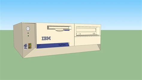 Ibm Netvista A22p Computer White 3d Warehouse