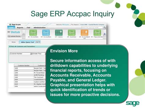 Ppt Sage Erp Accpac Version 6 0 Powerpoint Presentation Free Download Id 1651546