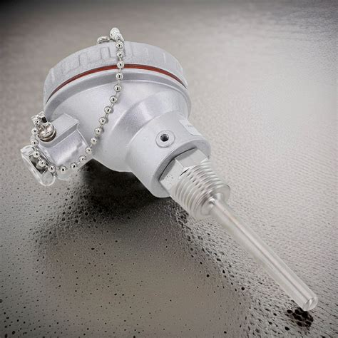 Huajunming For Rtd Pt100 Temperature Sensor Probe 1 2 Npt Thread Thermocouple Terminal Head