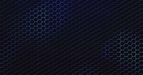Futuristic Surface Concept With Blue Hexagons Abstract Technology