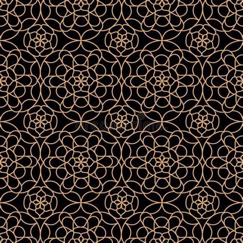 Seamless Pattern The Background Of Simple Lines Creates A Pattern Stock Vector Illustration