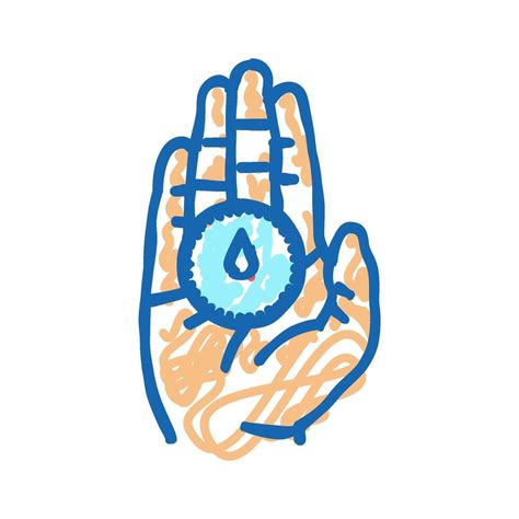 Purpose Compass Motivation Icon Doodle Illustration 62455421 Vector Art