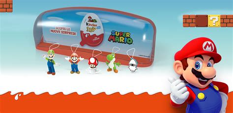 Kinder Joy Super Mario All Advertising