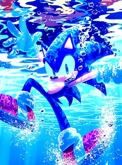 Sonic Under Water Artofit