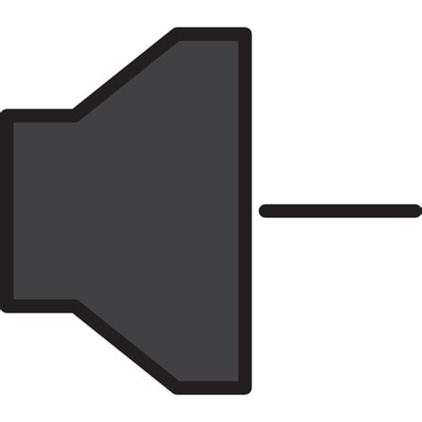 Decrease Volume Xnimrodx Lineal Color Icon