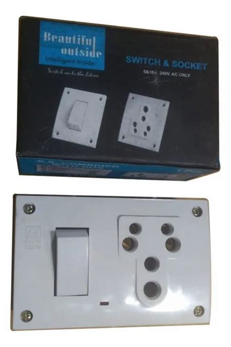 Modular Switch Socket Combination 15 A At ₹ 42box In Aligarh Id