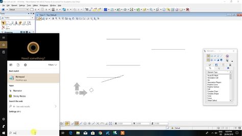 Microstation V8i How To Move Elements Youtube