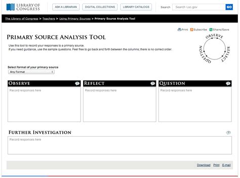 Promoting Inquiry And Exploration With Primary Resources