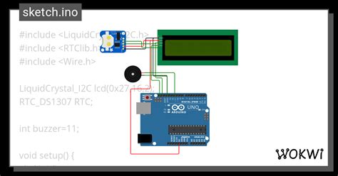 Jam Digital Alarm Copy Wokwi Esp32 Stm32 Arduino Simulator