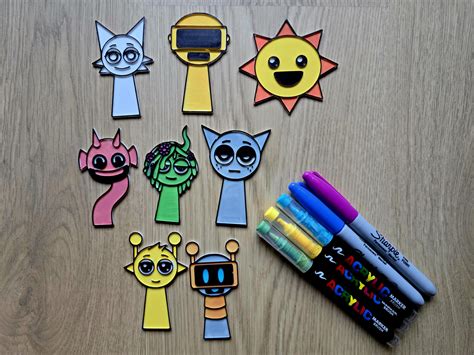 Sprunki Pack 3 Diy Coloring Fun Activity Game T By Merilno3d Makerworld