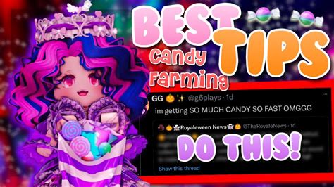 Do This To Get Lots Of Candy Fast In The Royale High Halloween Update