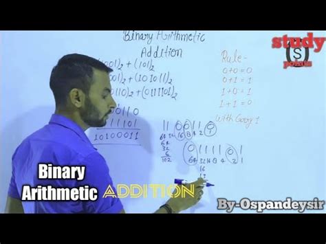Binary Arithmetic addition | Binary addition in hindi | Binary addition ...