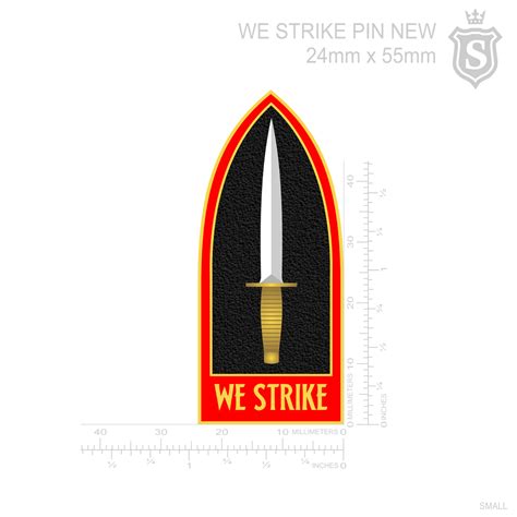 Scout Ranger We Strike Pin Philippinepublicsafetysupply