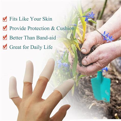 Silicone Finger Protectors For Trigger Finger And Arthritis Small 8pcs