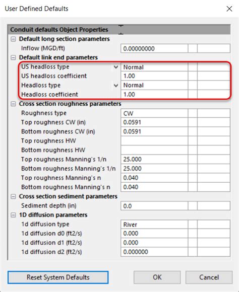 Transferring User Defined Defaults Between Model Networks In Infoworks Icm