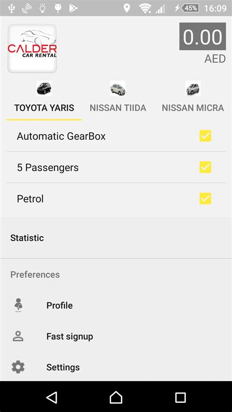 Car Rental Android Source Code With Backend By Abto3bit Codester