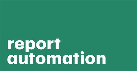 Report Automation Definition Types And Benefits Pandadoc