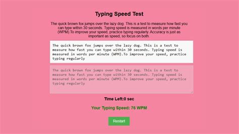 🔥 Build A Typing Speed Test App In React Track Wpm And Accuracy