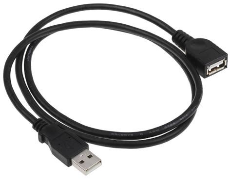 USBEXTAA3BK StarTech Com StarTech Com Male USB A To Female USB A USB Extension Cable USB 2 0