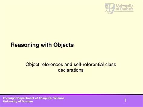 Ppt Reasoning With Objects Powerpoint Presentation Free Download Id4087163