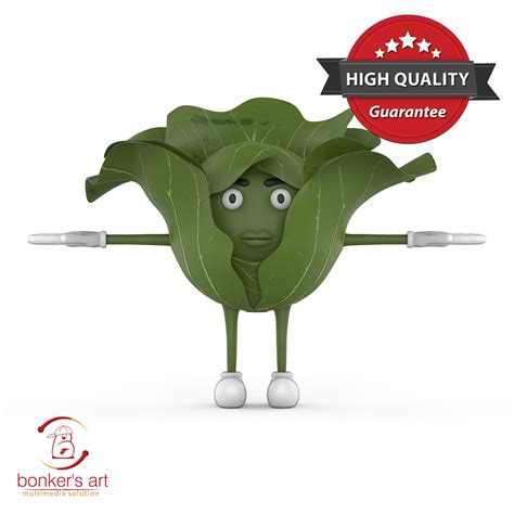 야채 캐릭터 3d 모델 180 Fbx Ma Unknown Free3d