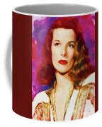 Katharine Hepburn Vintage Movie Star Painting By Esoterica Art Agency