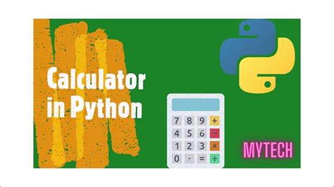 How To Make Calculator In Phython Youtube