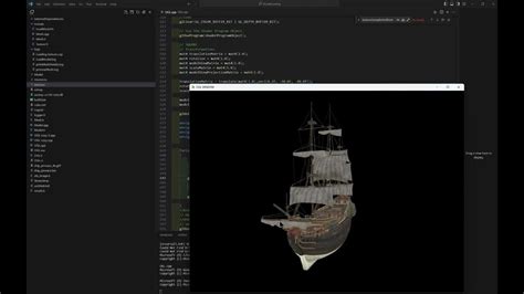 Model Loading With Embedded Textures Opengl C Win32 Assimp Youtube