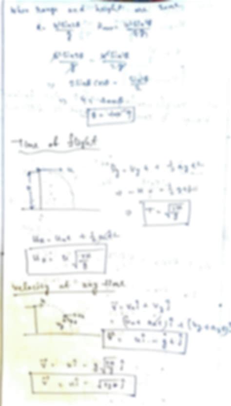 SOLUTION D Kinematics Projectile Motion And Relative Motion Studypool
