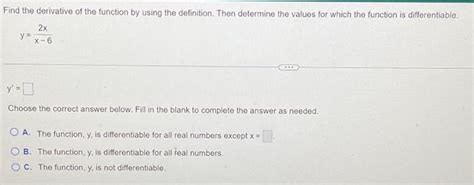 Solved Find The Derivative Of The Function By Using The Chegg