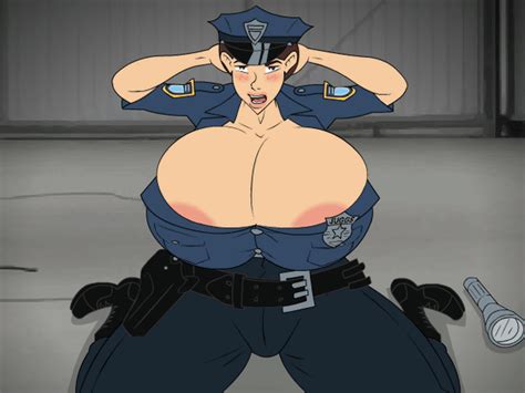 mnf officer juggs titty bounce as173