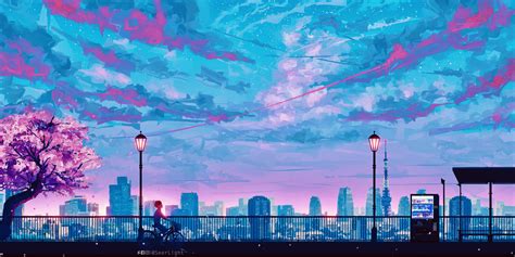 Pink And Blue Wallpaper Engine