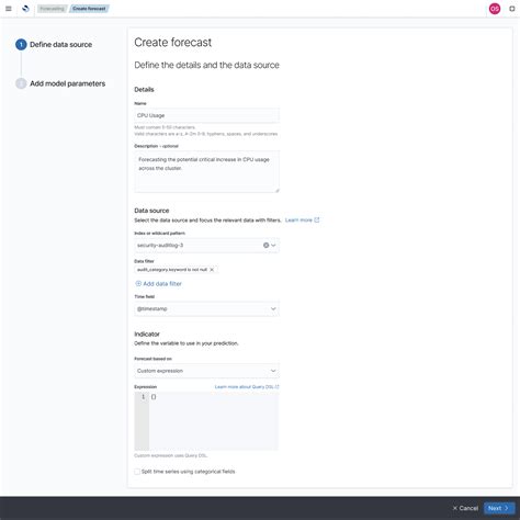Ux Create Forecast · Issue 574 · Opensearch Projectanomaly