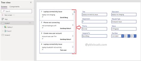 Powerapps Gallery Highlight Selected Row Learn Bi