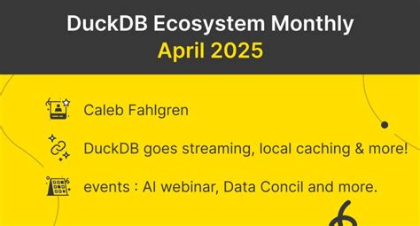 duckdb dataengineering motherduck