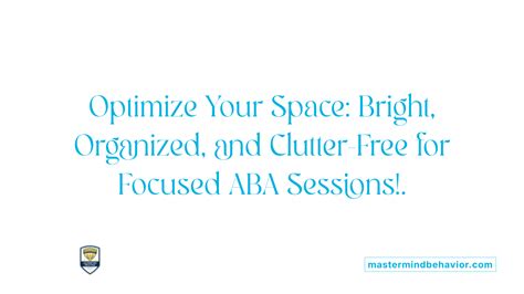 How To Create A Structured Environment For Aba Therapy At Home