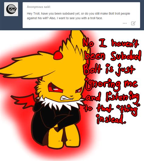 Ask Stupid Short Eevee Comic F Troll Im Not In The Mood To Humor You With