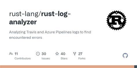 Github Rust Langrust Log Analyzer Analyzing Travis And Azure