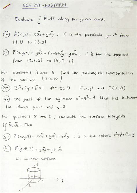 Exam Notes Electromagnetic Theory Course