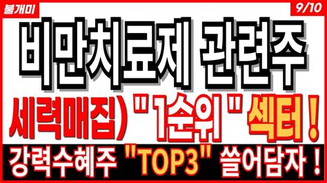 비만치료제 관련주 세력매집 1순위 섹터 노보노디스크 위고비 관련주 인벤티지랩 대봉엘에스 블루엠텍 펩트론 샤페론