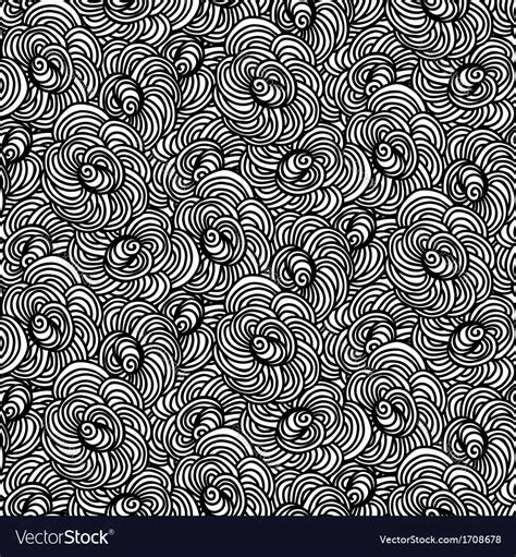 Pattern With Overlapping Circular Shapes Vector Image
