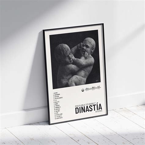 DinastÍa Poster Digital álbum Peso Pluma Y Tito Double P Urban