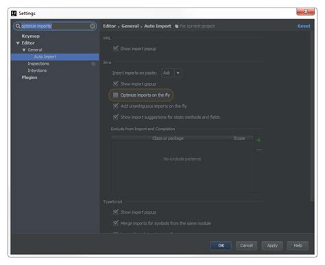 Intellij Idea Disable Import Statement Re Arrangement IDEs Support IntelliJ Platform